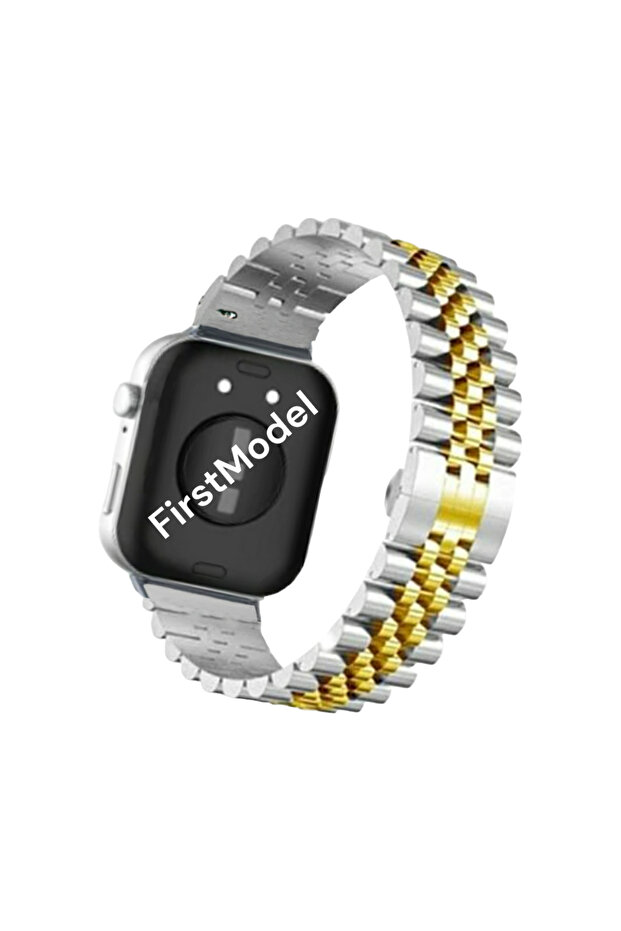 FirstModel Huawei Watch Fit 3,4,5 Pro Uyumlu Rolex Stil Paslanmaz Çelik ...