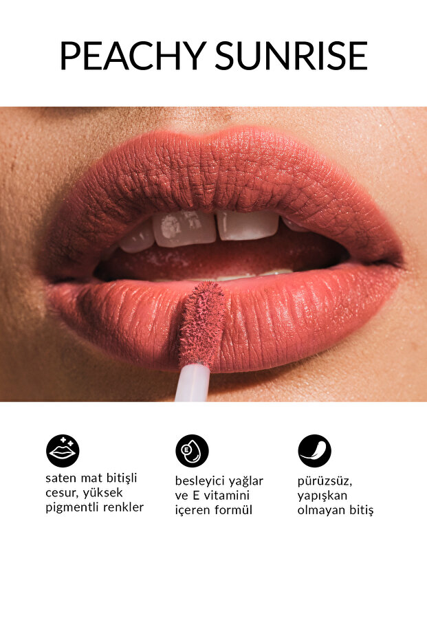 Avon Ultra Colour Likit Mat Ruj -Peachy Sunrise - Fiyatı, Yorumları