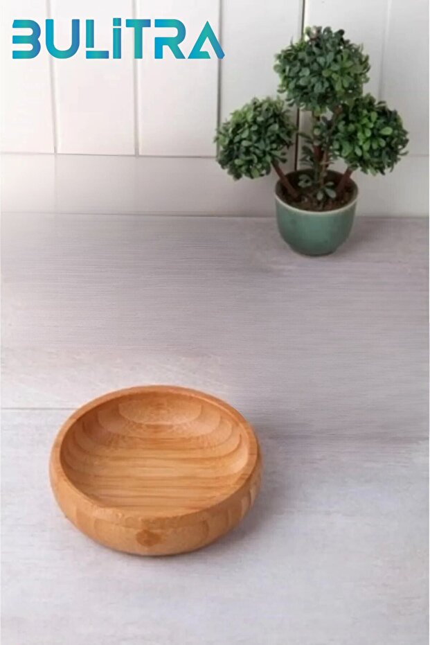BULİTRA Su Armatürleri 1 Piece Wooden Bamboo Cookie Plate Organic ...