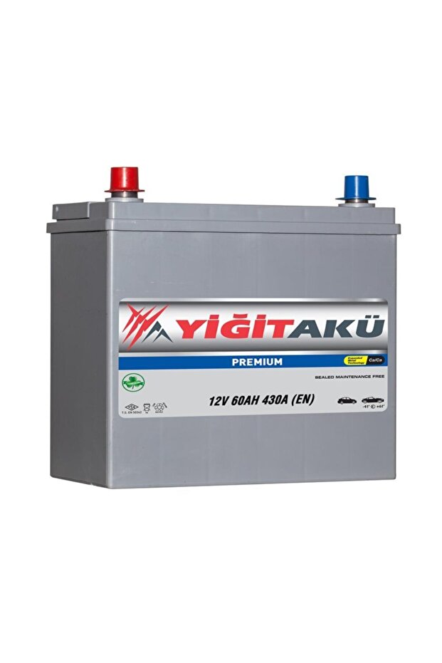 Genel Markalar 12 volt 60 AMPER "DAR" TİP "TERS KUTP BAŞ" TAM KAPALI ...