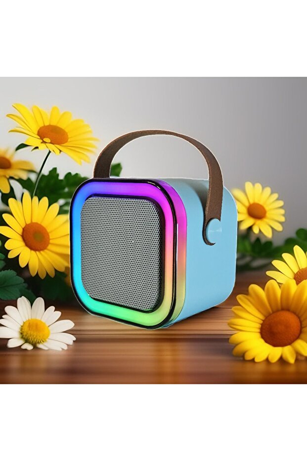 Tekno Gökhan Colorful Karaoke Sound System K12 Kablosuz Mikrofonlu ...
