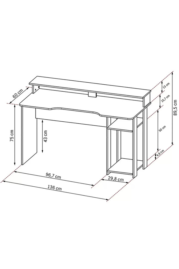 KODIGU [G]ood[G]ame Gaming Masa - Gamer Desk - Oyuncu Masası - Fiyatı ...