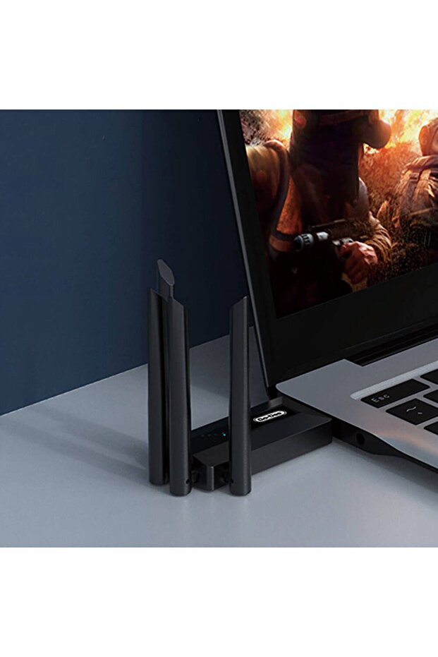 Go-Des 4 Antenli Kablosuz İnternet Sağlayıcı USB WiFi Wireless Adaptör ...