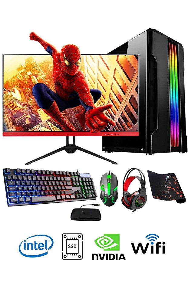 RAMTECH Dg161 I5 6500 16gb Ram 128gb Ssd 1tb Hdd 4gb Gt730 23,8" Oyuncu Masaüstü Bilgisayar ...