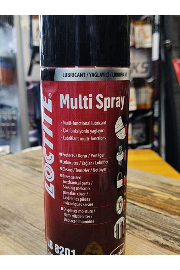 LOCTİTE Loctite MultiSpray Yeni Seri 8201 Çok Fonksiyonlu Yağlayıcı ...