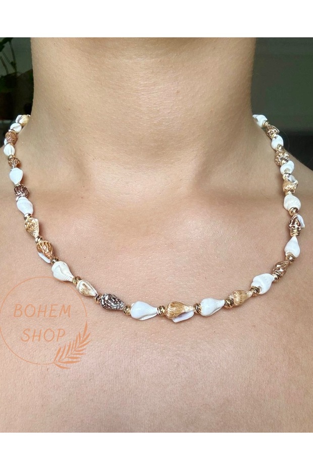 Bohem Shop Gerçek Istiridye Midye, Inci, Deniz, Yazlık Kolye Deniz ...