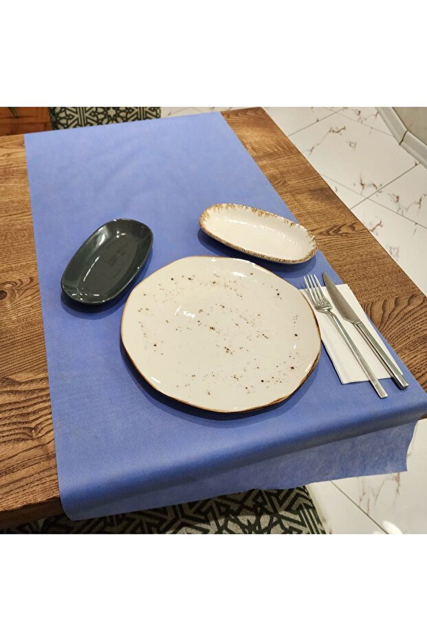 Fabemax Tek Kullanımlık Sıvı Geçirmez Masa Örtüsü Peçete Takımı Saray ...