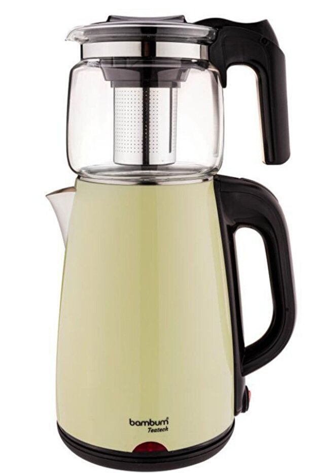 Bambum Teatech Glass Tea Maker with Teapot and Water Heater Kettle ...