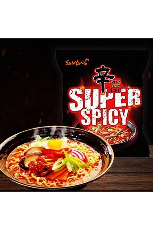 samyang Shin Red Super Spicy Instant Noodle halal 120g - Fiyatı, Yorumları