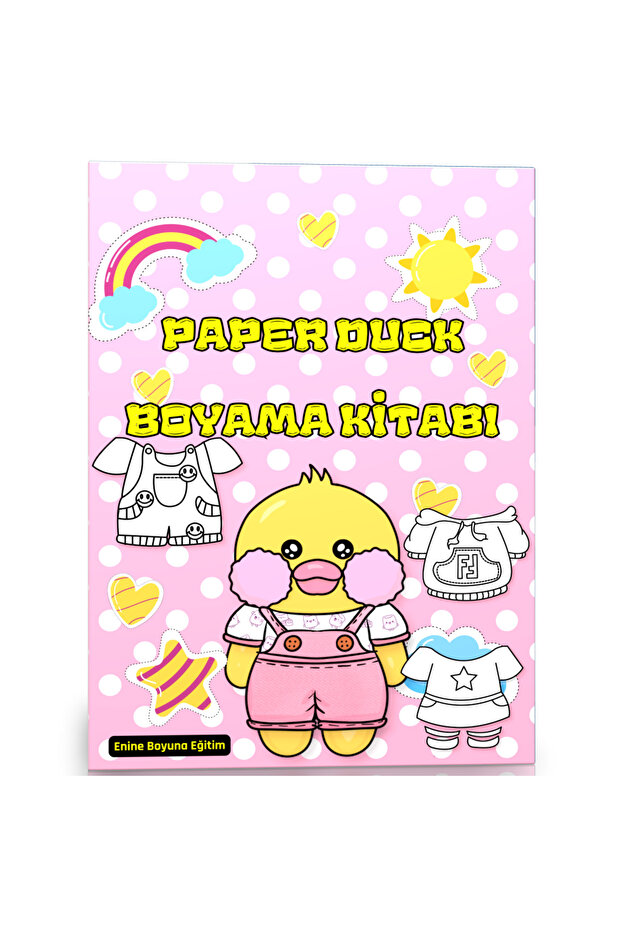 Enine Boyuna Eğitim Paper Duck Boyama Kitabı - Fiyatı, Yorumları