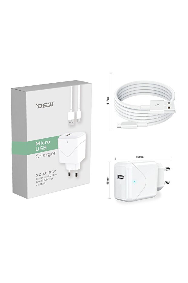Deji Xiaomi Redmi Note 5a / 6 Pro - Redmi Note 5 Pro Redmi 5 Plus Hızlı Şarj Aleti Micro Usb 18w ...