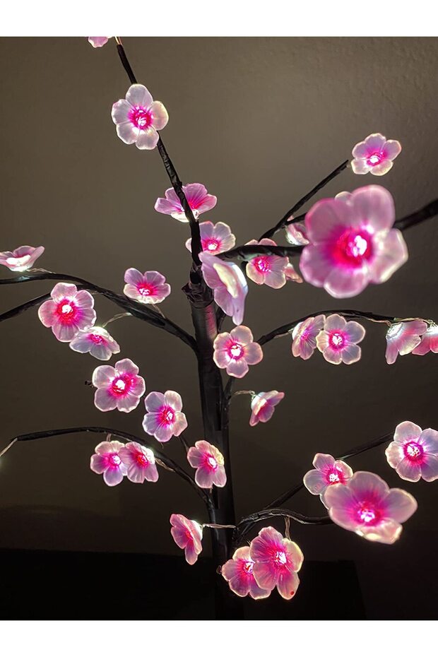 SD WORKS Wintersweet Table Lights Bonzai Kiraz Ağacı Led Masa Lambası ...