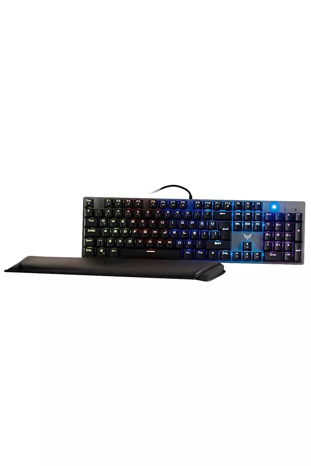 Crown Micro Cmgk-09 Mekanik Mavi Switch Bilek Destekli Türkçe Q Gaming ...