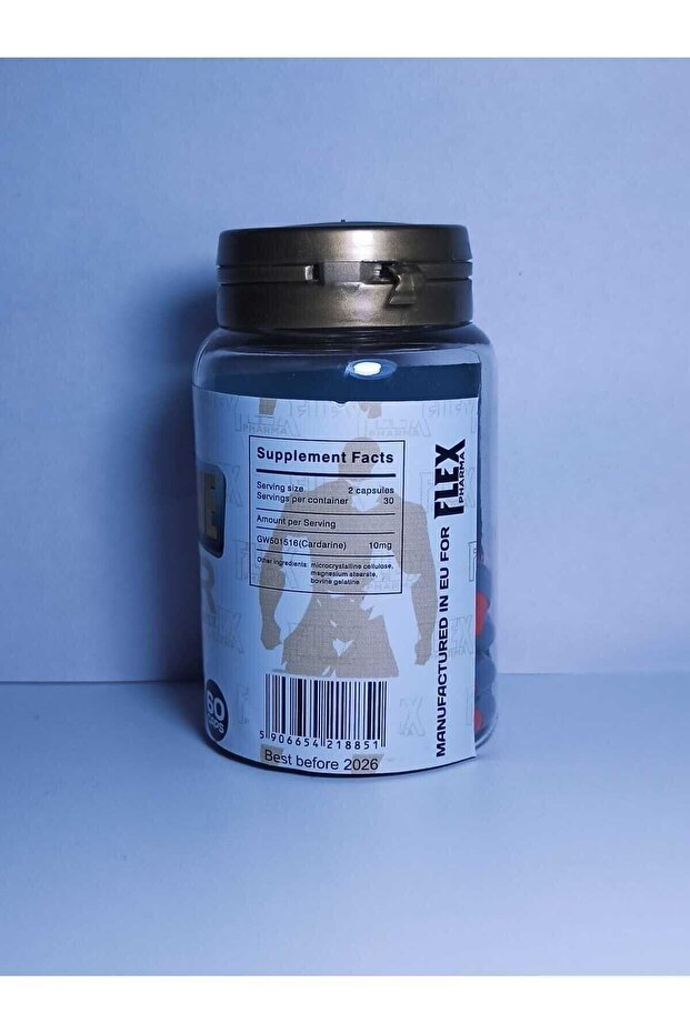 Flex Pharma Endurine GW501516 (Carderine) 10mg 60 Capsules- Trendyol