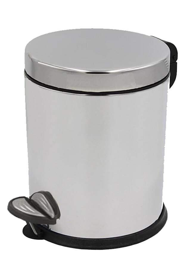 MEVAX Micro 5Lt. Pedallı Paslanmaz Çöp Kovası - Fiyatı, Yorumları