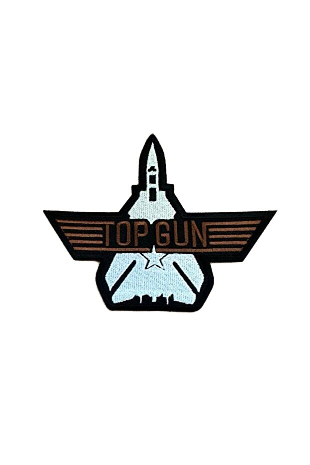 X-SHOP Top Gun Badge Patches Arma Peç Jeans Patch 3- Trendyol