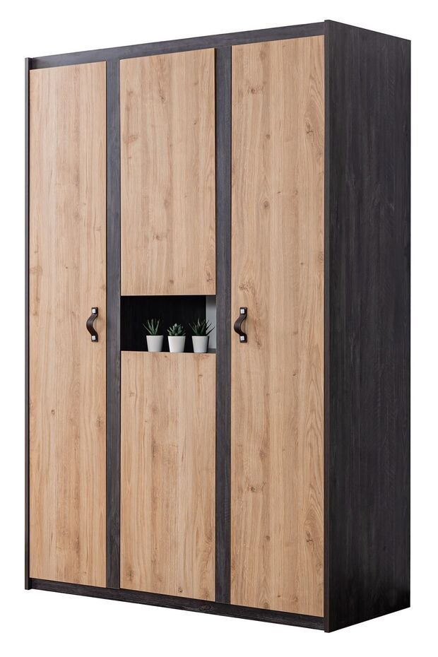 Setay Ranza, Black Ayrılabilir Ranza 3 Kapılı Dolap 2 Adet Comfort ...