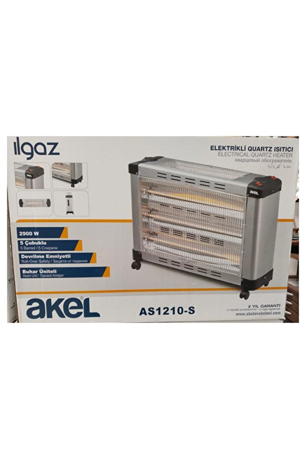 Akel AS1210 S Ilgaz Elektrikli Quartz Isıtıcı Soba - Buhar Üniteli ...