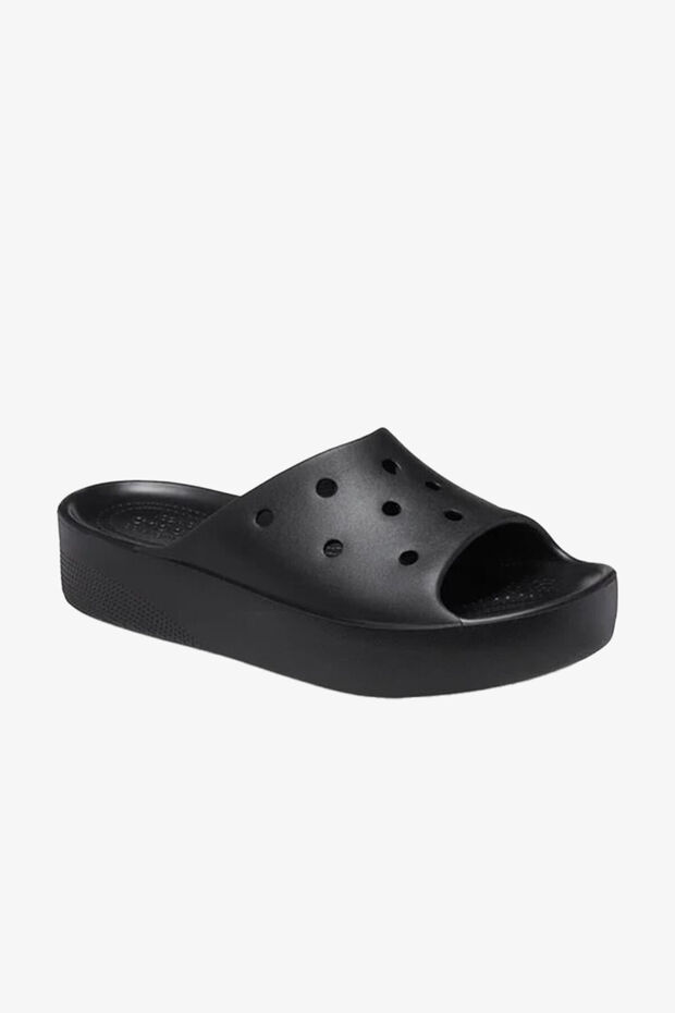 Crocs Classic Platform Slide Kadın Siyah Clog Terlik 208180-001 ...