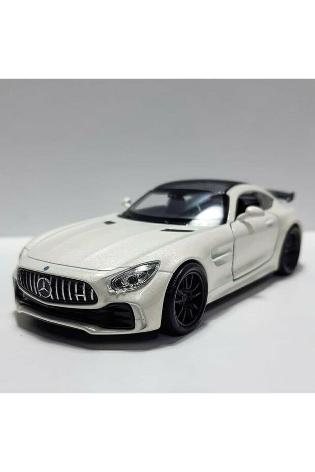 WELLY 1.36 ÖLÇEK WELLY MARKA LİSANSLI MERCEDES AMG GTR BEYAZ RENK 12CM ...
