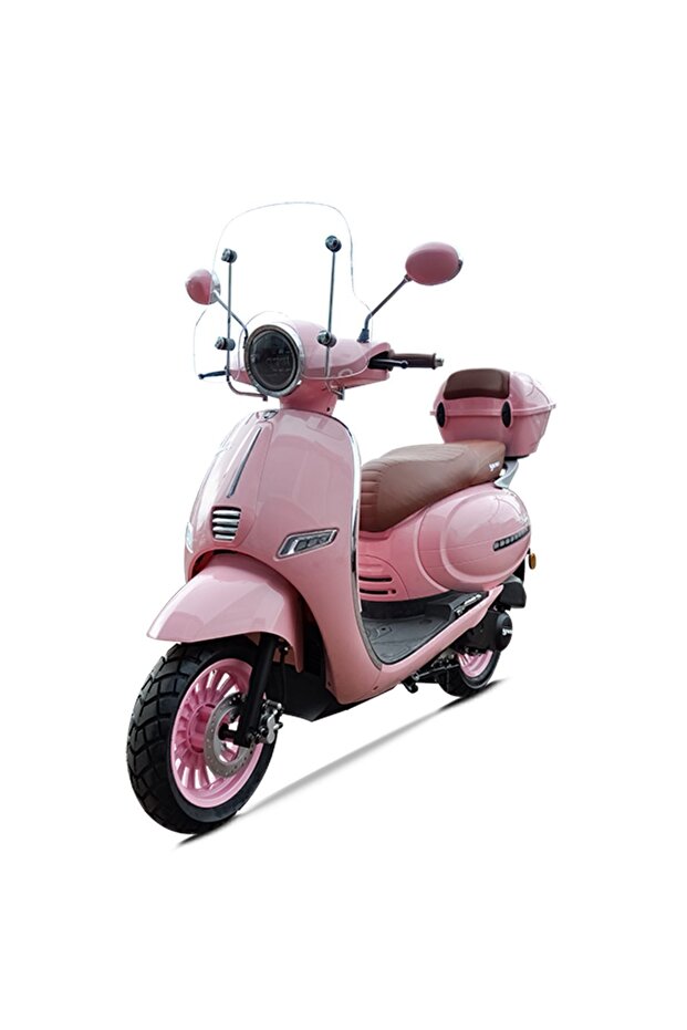Yuki Bellini 50 Benzinli Scooter - Pembe - Fiyatı, Yorumları