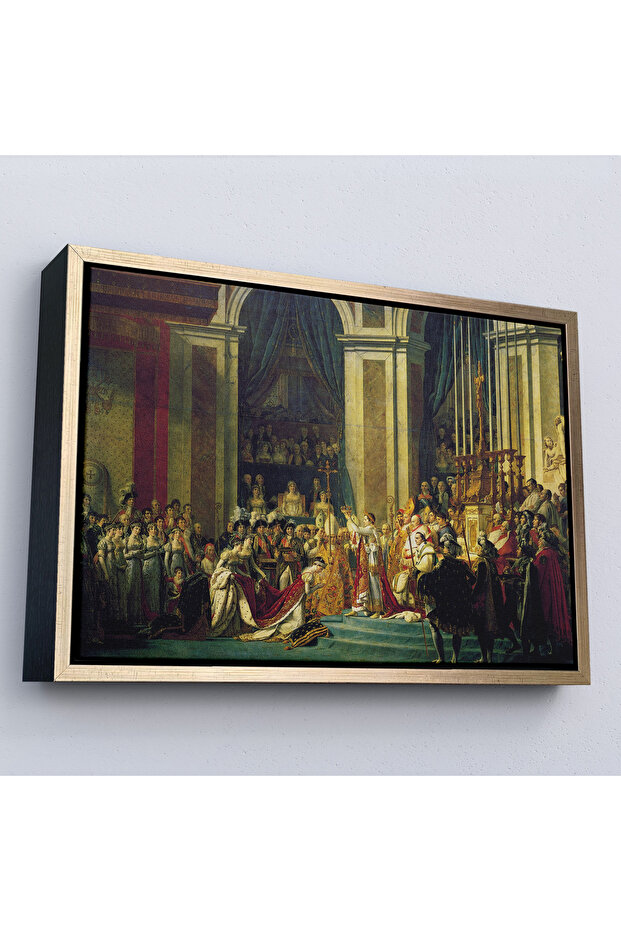 Home Jacques-Louis David με ξύλινο πλαίσιο - Πίνακας της Στέμματος του ...