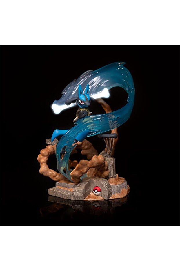 Pokemon Select Series Luxury Collection Sculpture Figure - Lucario ...