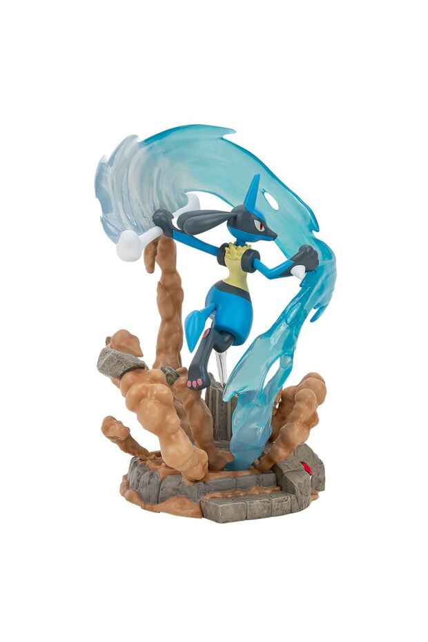 Pokemon Select Series Luxury Collection Sculpture Figure - Lucario ...
