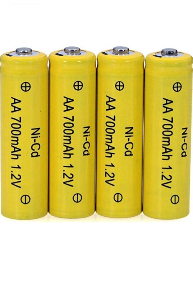 GMA KEYS 4 Adet Ni-cd Aa700mah Şarj Edilebilir Li-ion Pil 1,2v - Fiyatı ...