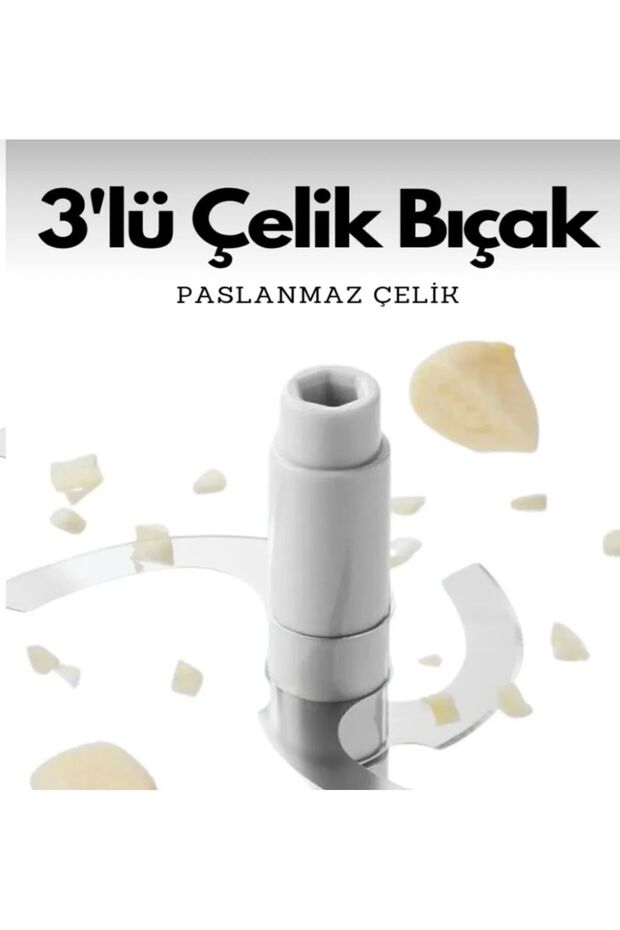 Genel Markalar YAKUT 3 BIÇAKLI YAKUT MANUEL DOĞRAYICI, BASMALI EL ...