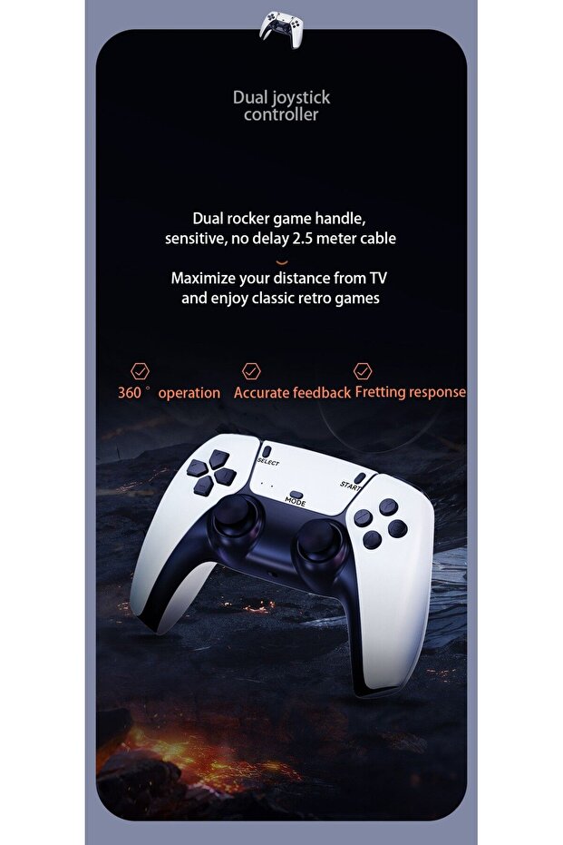 GLRTech 4KHD Klasik Nostalji GameStick 90lıYıllar RetroJoystick ...