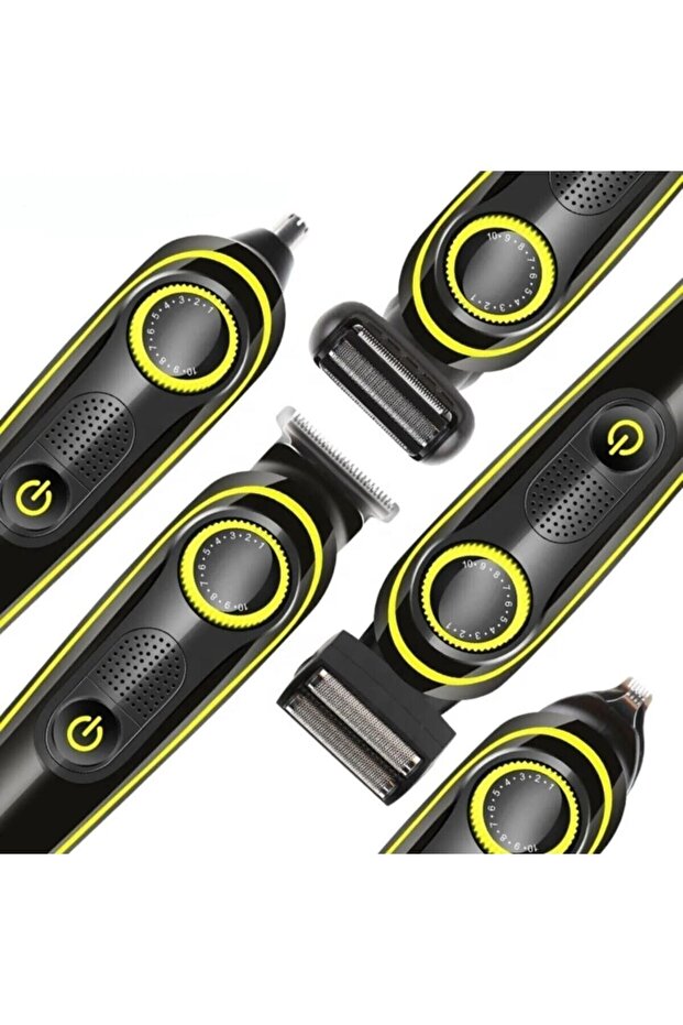 DİGİFULL New Pro Turbo Mod 5in1 Saç Sakal Vücut Traş Makinesi 5in1 ...