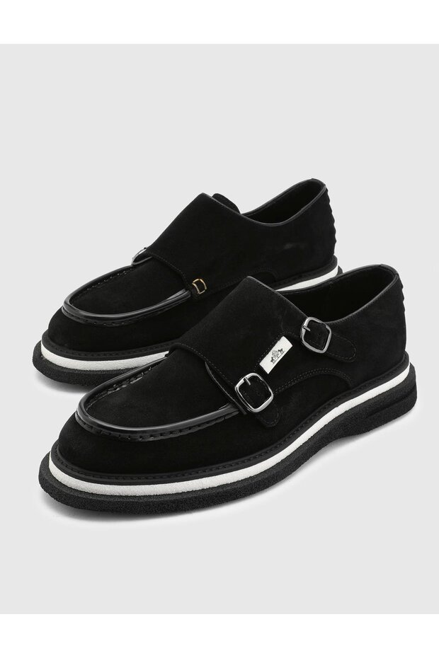 İlvi Myron Hakiki Süet Deri Erkek Siyah Loafer Ayakkabı - Fiyatı, Yorumları