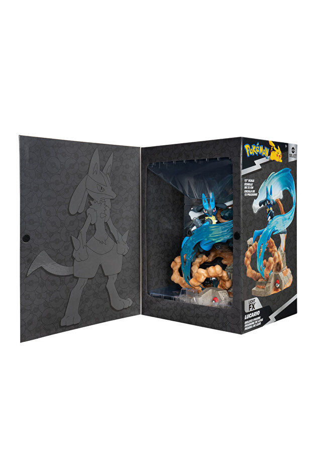 Pokemon Select Series Luxury Collection Sculpture Figure - Lucario ...