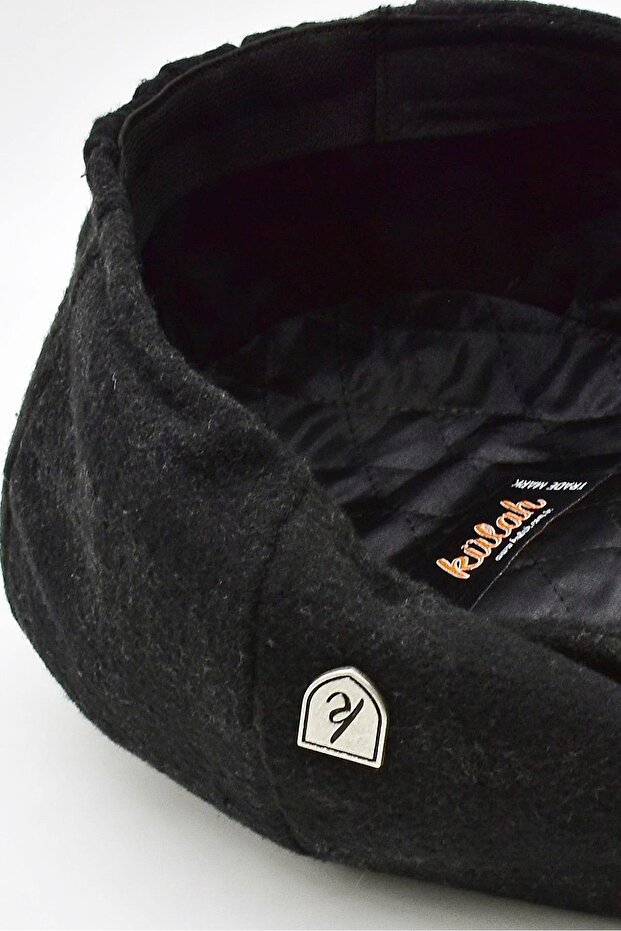 Külah Men's Plaid Tweed Wool Cap Peaky Blinders Hat- Trendyol