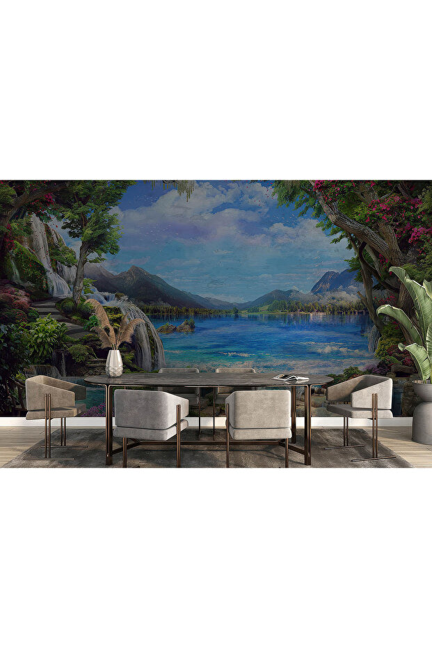 Home selale gol daglar poster duvar kağıdı - Fiyatı, Yorumları