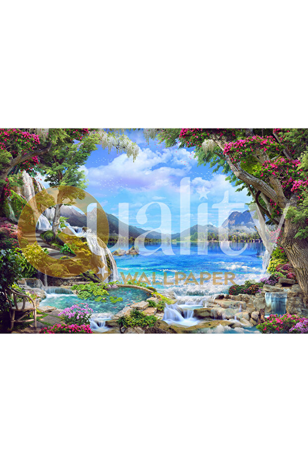 Home selale gol daglar poster duvar kağıdı - Fiyatı, Yorumları