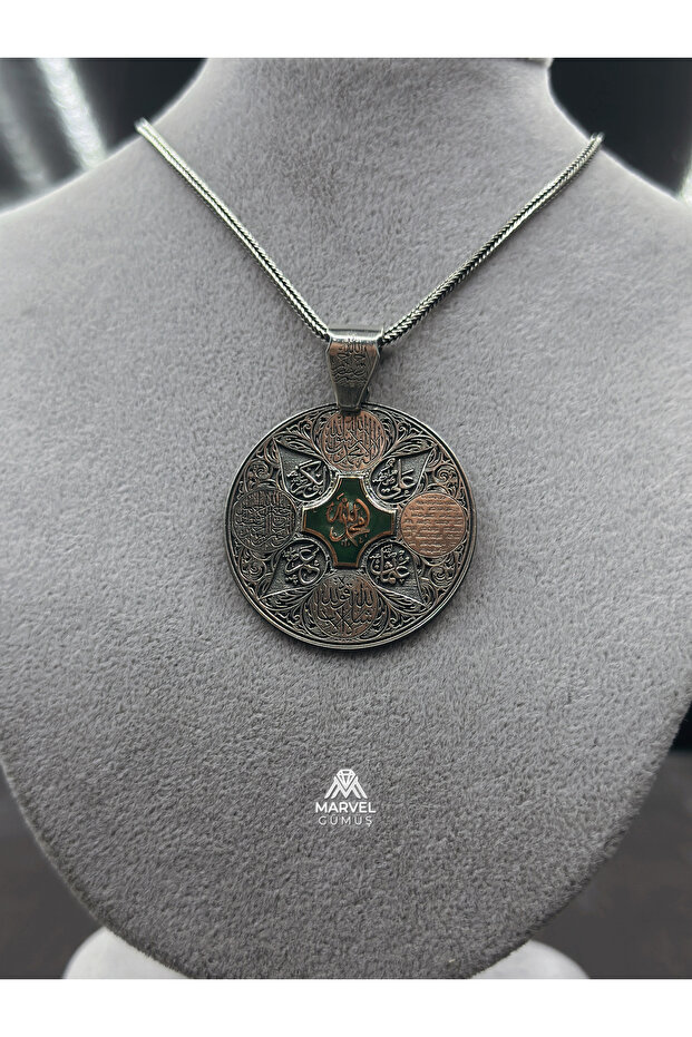 Marvel Gold & Silver 925 Ayar Gümüş Özel Tasarım Celi-Süs Madalyon ...