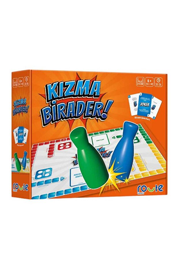 Oyuncakfabrikasi Route Kızma Birader Oyunu 55 Adet Şans Kartı-Yeni ...