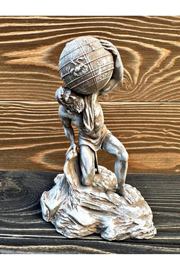 Lemonade Concept Atlas Heykeli Dünyayı Taşıyan Adam 16 Cm Masa Üstü ...