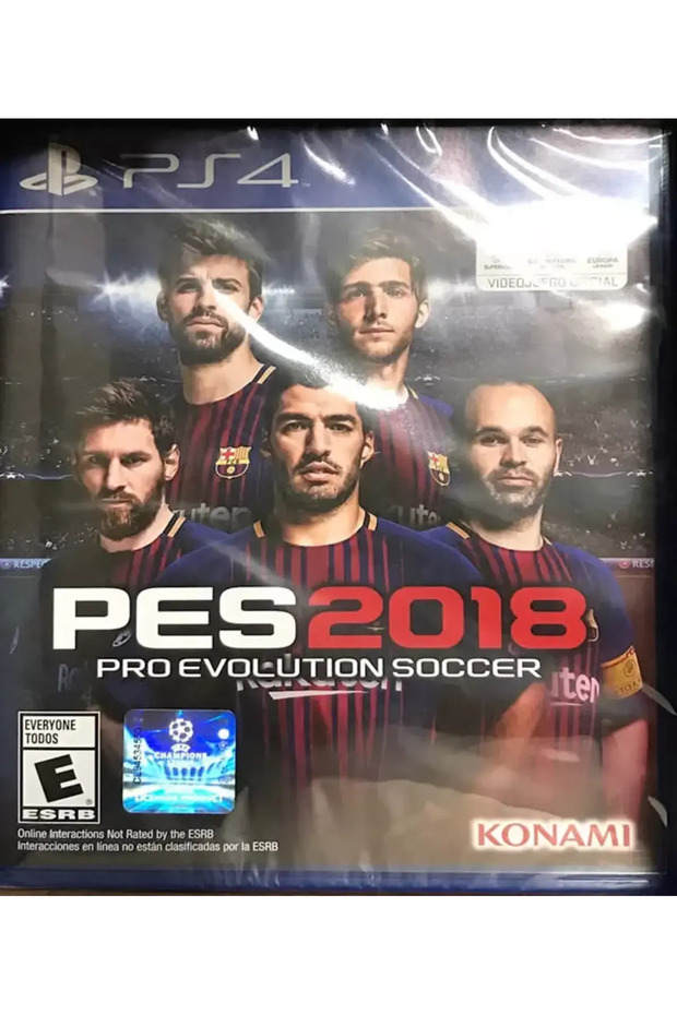 Konami PES 2018 PES 18 Pro Evolution Soccer 2018 SIFIR PS4 Playstation ...