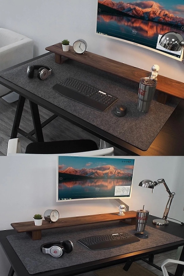 Felyra 50×100 cm Keçe Çalışma Masası Düzenleyici & Oyuncu Mouse Pedi ...