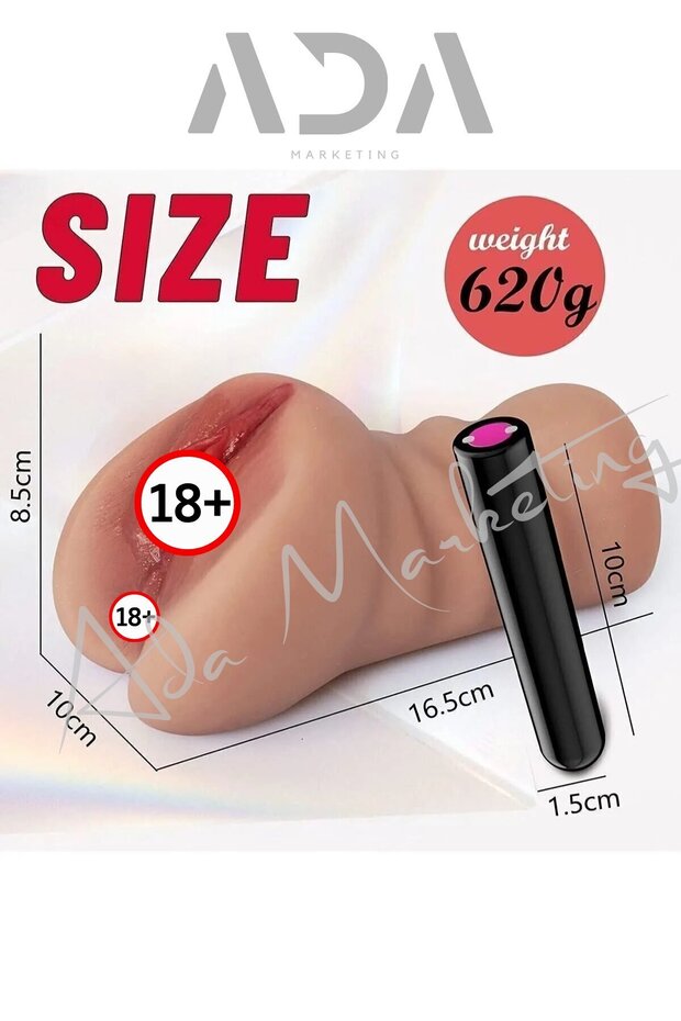 Ada Marketing Titreşimli Suni Vajina Yapay Mastürbatör - Fiyatı, Yorumları