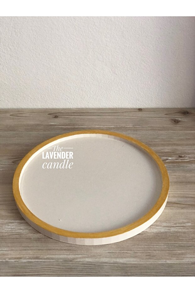The Lavender Candle Gold Detailed Set- Trendyol