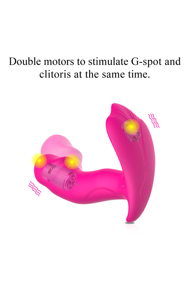 Feel Shop Sadece Hisset Uzaktan Kumandalı Isıtmalı G-Spot-Klitoris Uyarıcı Dalga Hareketli ...