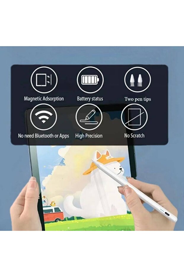 RNABAU Universal Stylus Pen for Tablet Touch Pen for iPad Apple Pencil ...