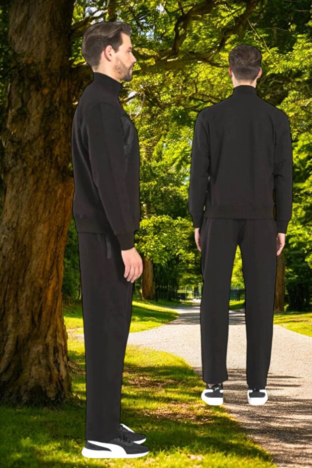 Pierre Cardin ERKEK FERMUARLI DİK YAKA CEPLİ EŞOFMAN TAKIMI THCLVR.70 ...