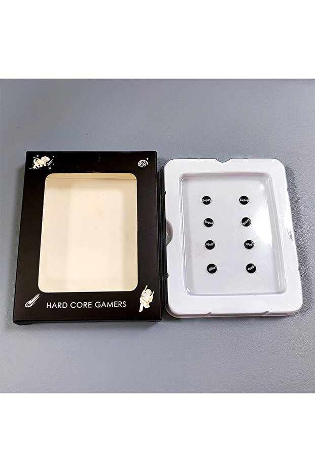 KOQZM 1 Pack Glass Mouse Skates DIY Universal Dots Mouse Feet Pads ...