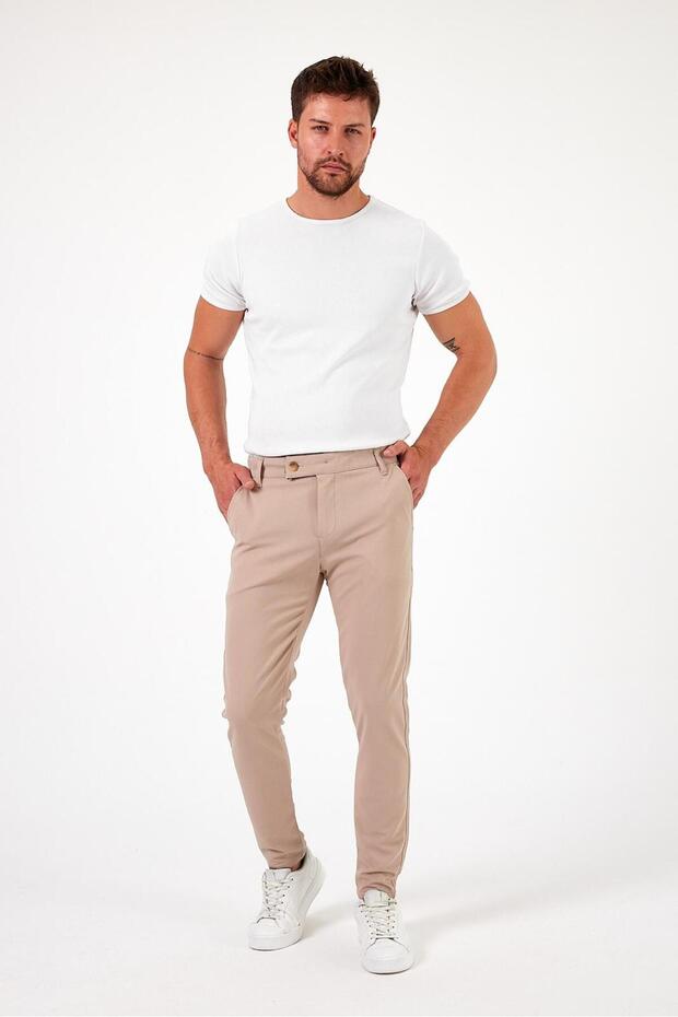 wamoss Pantaloni de in pentru bărbați, cu model, pentru sezonul nou ...