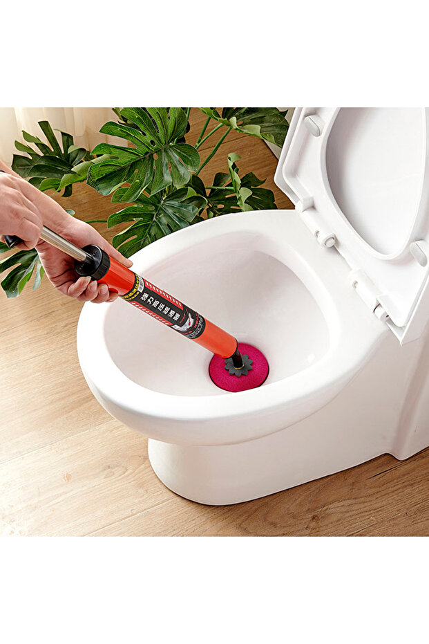 ALLOYSEED Unblock Toilet High Pressure One Shot Toilet Pipe Plunger ...